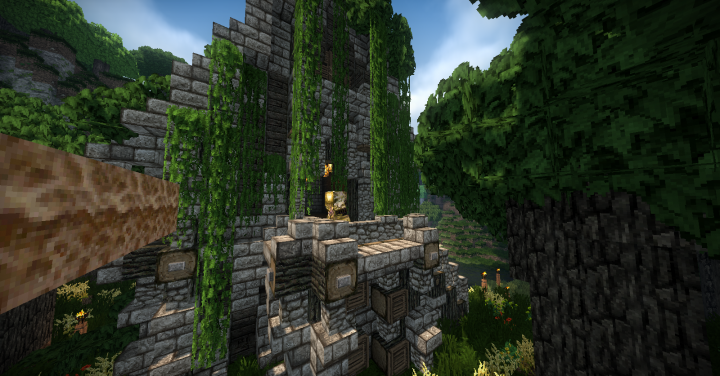 Overgrown Forest House Minecraft Map