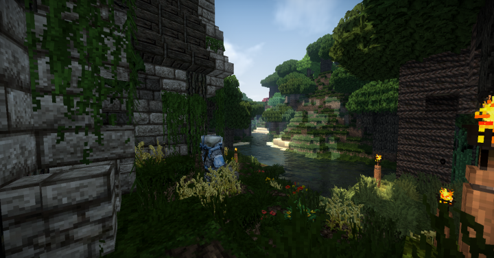 Overgrown Forest House Minecraft Map