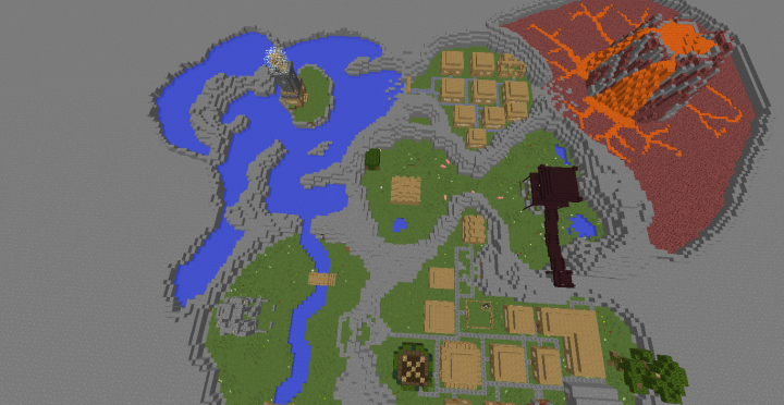 Adventures In Minecraftia! (RPG) Minecraft Map