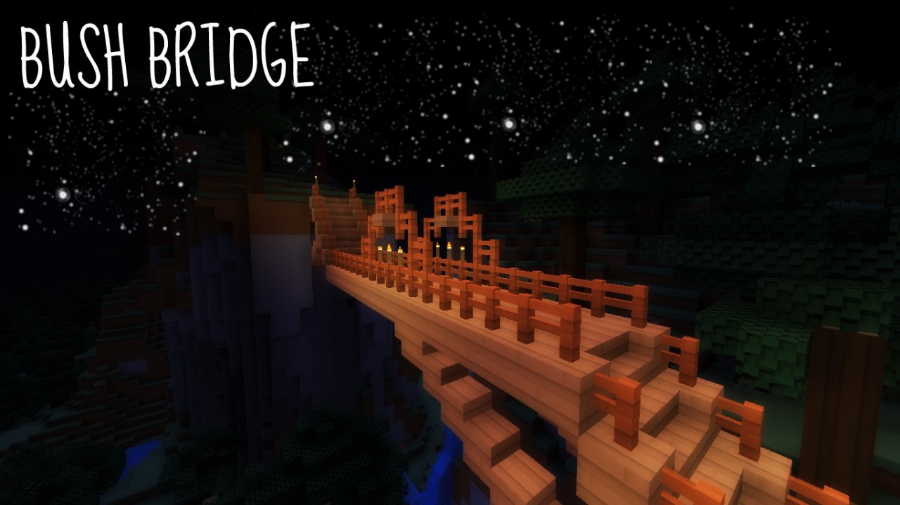 ℙ𝕠𝕣𝕜𝔹𝕦𝕟𝕟 || wooden Bridge Minecraft Map