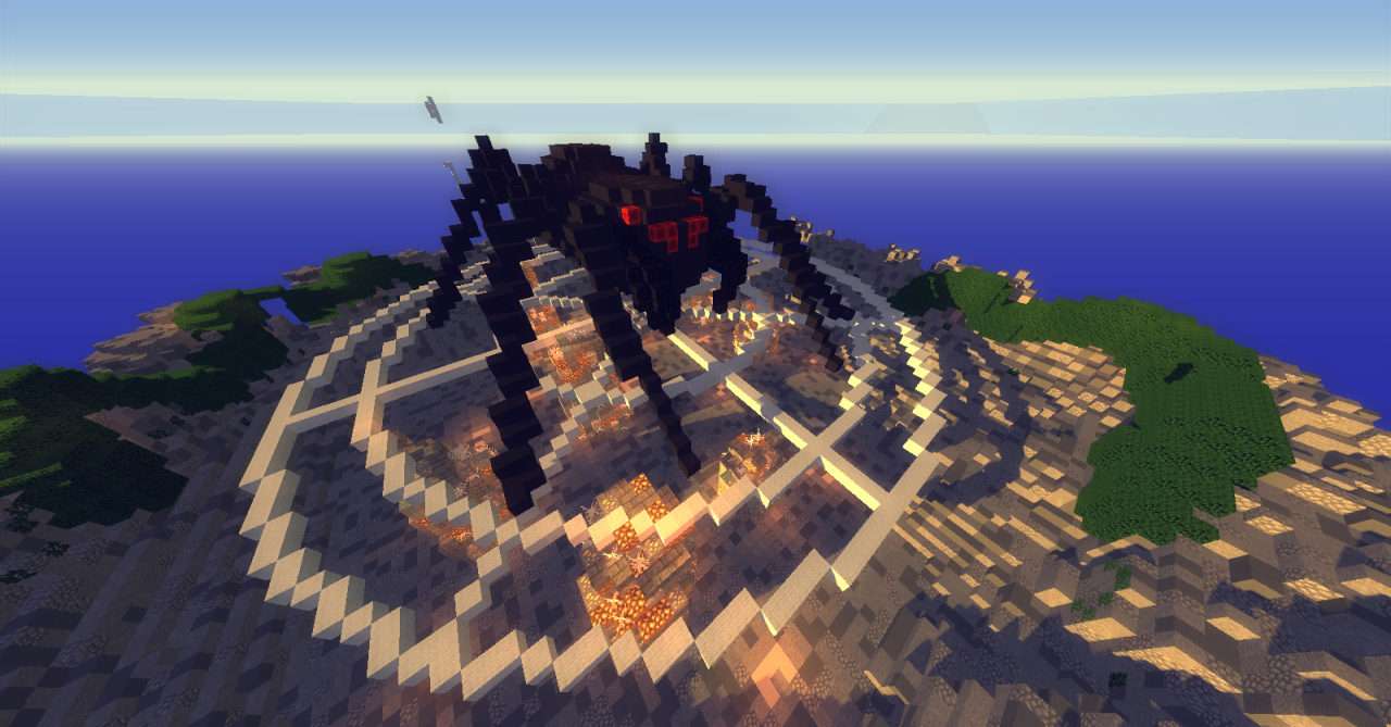 THE GIANTS SPIDER Minecraft Map