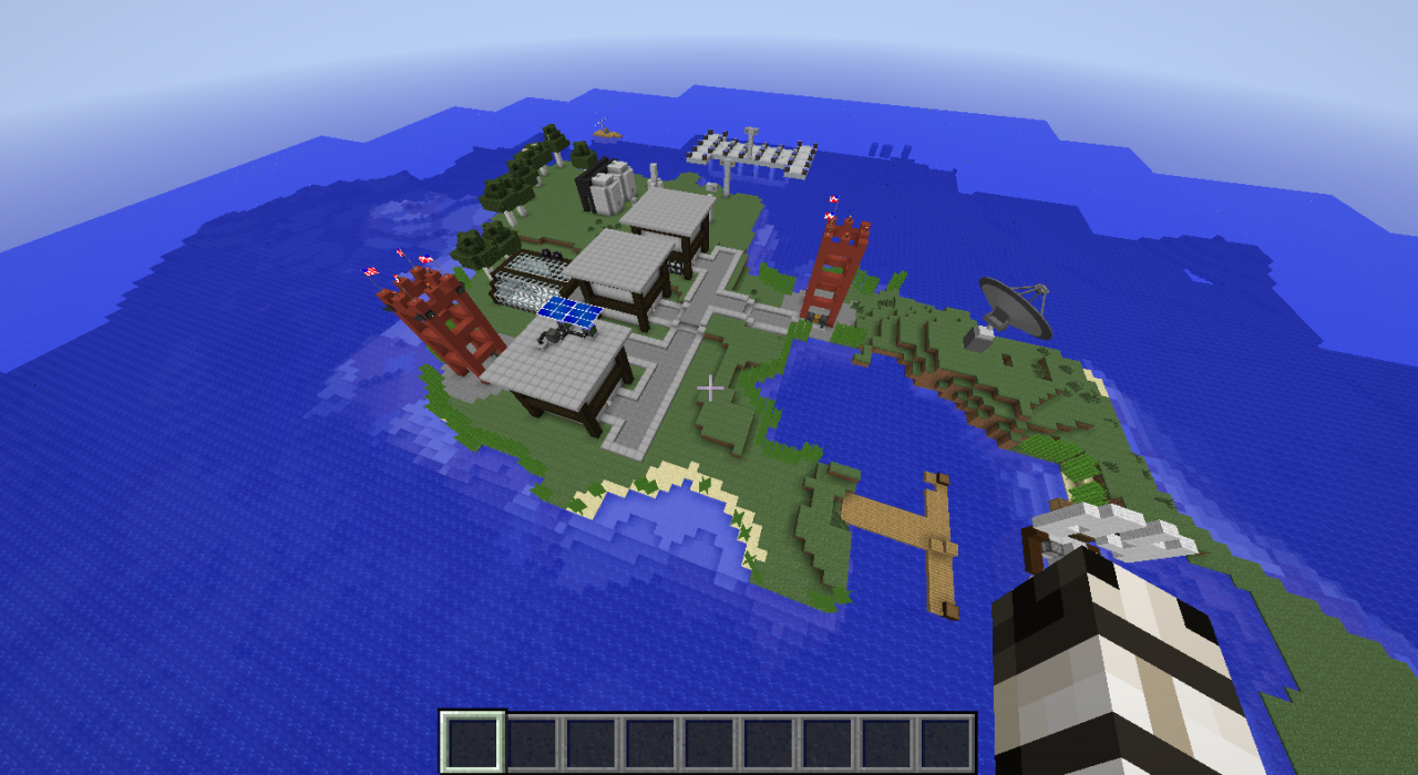 GALACTIC CRAFT SPACE STATION AND MEGA HQ BY NGLL! Minecraft Map