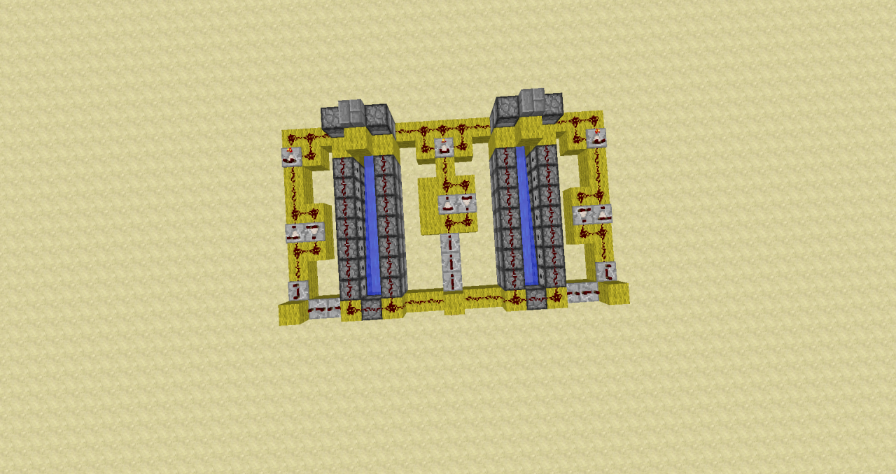Double Barrel 68x2 Scatter Artilley Cannon Minecraft Map