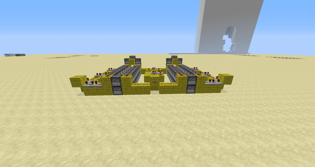 Double Barrel 68x2 Scatter Artilley Cannon Minecraft Map