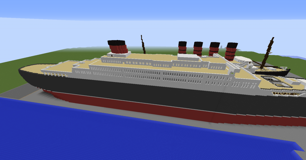 R.M.S Caledonia Minecraft Map