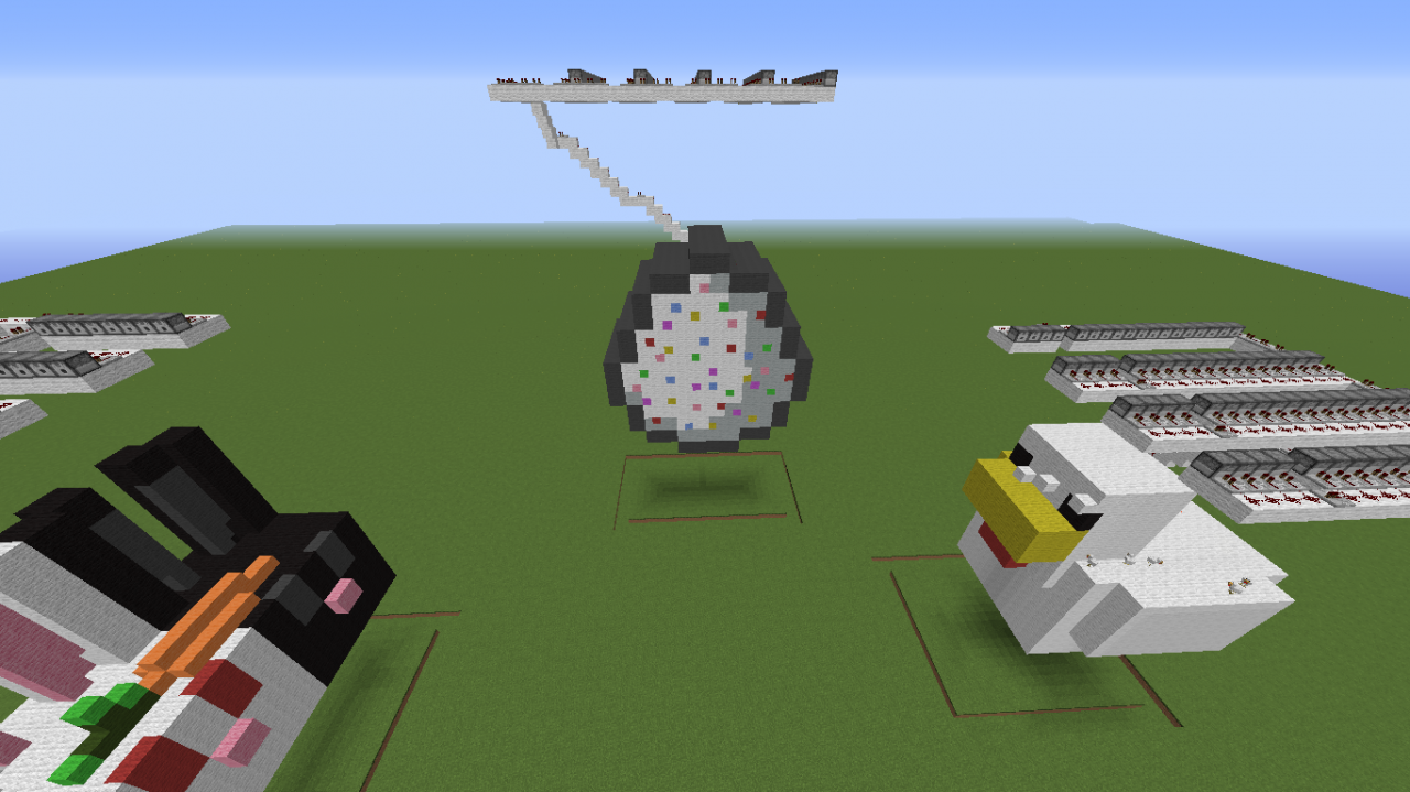 Easter Burning Map- PopularMMO Minecraft Map