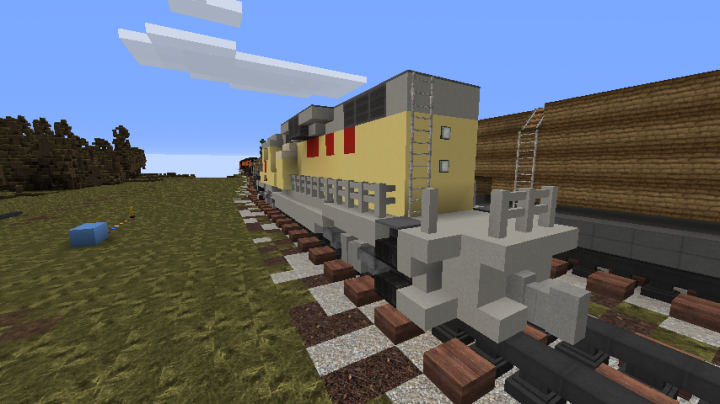 EMD SD-45 Union pacific Minecraft Map