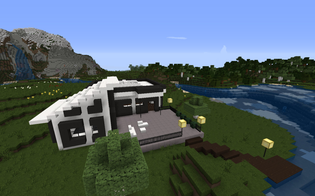 Monochrome Minecraft Map