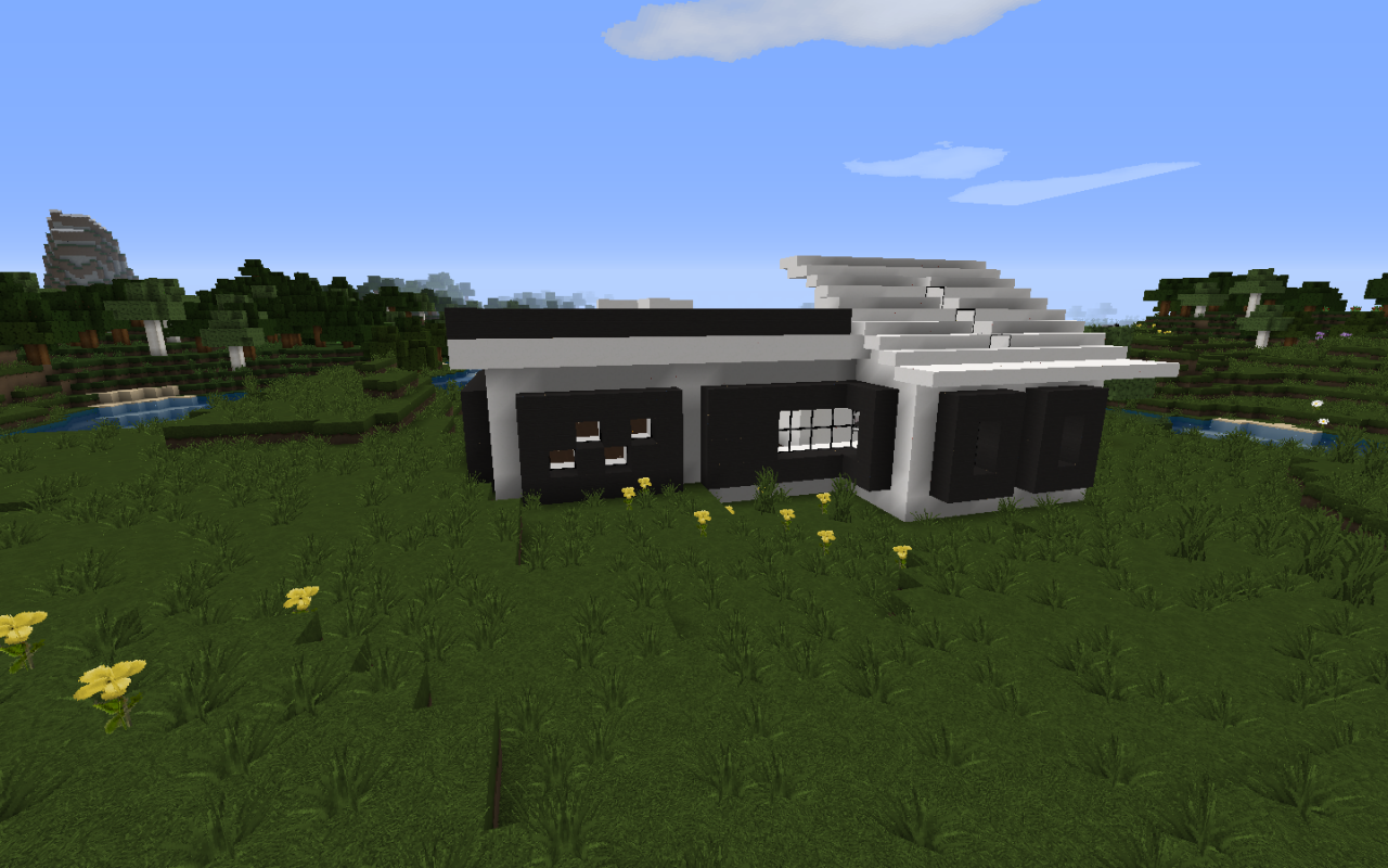 Monochrome Minecraft Map