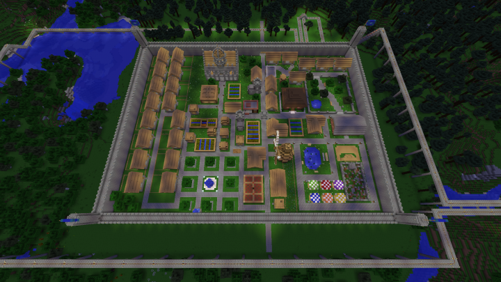 NPC Metropolis (NPC Village Improvement!) Minecraft Map