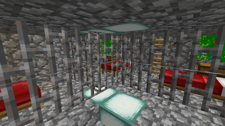 Prison Structure Minecraft Map
