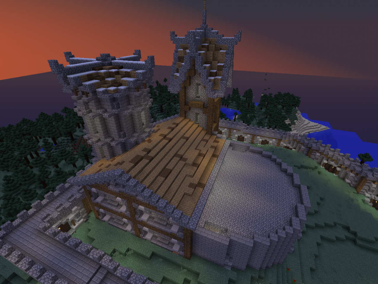 Medival Castle Minecraft Map