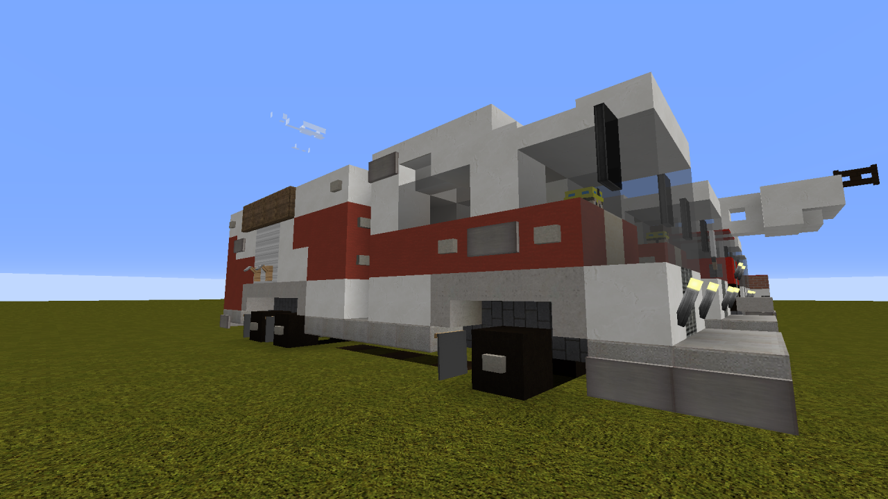 Firefighter Vehicle pack Minecraft Map