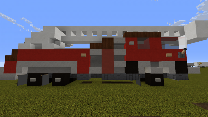 Firefighter Vehicle pack Minecraft Map
