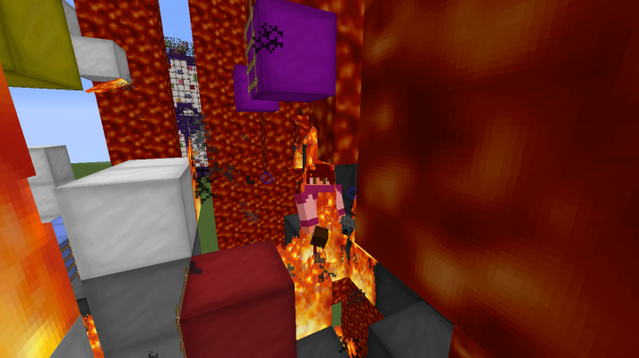 Easter Burning Map- PopularMMO Minecraft Map