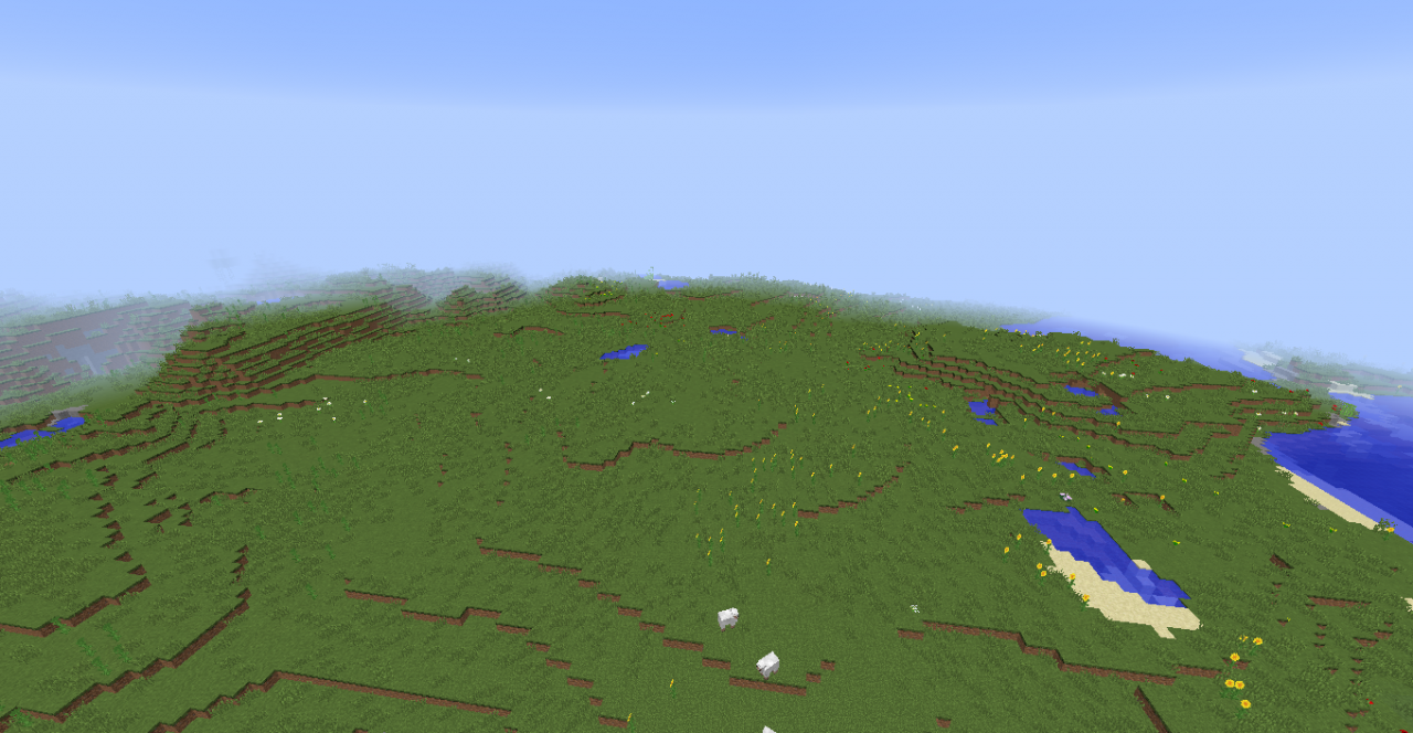 10 000 BC Landscape Minecraft Map