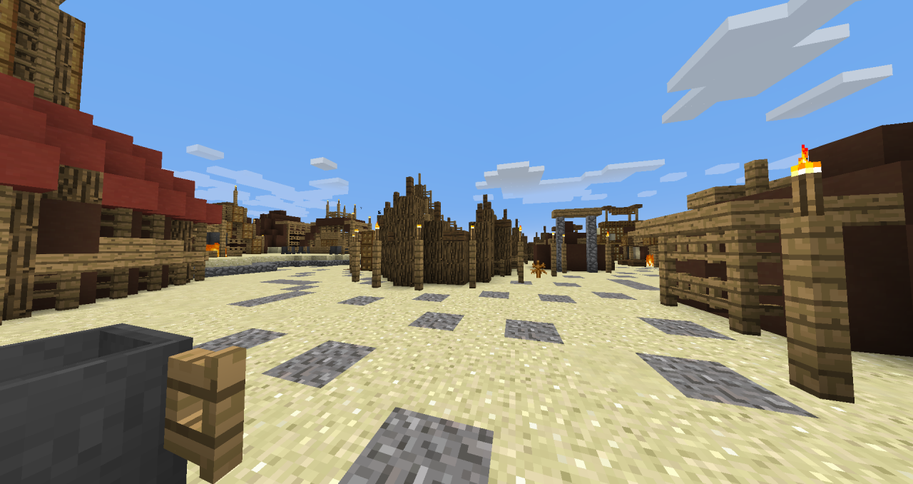 Minecraft Tusken Raider Camp Minecraft Map