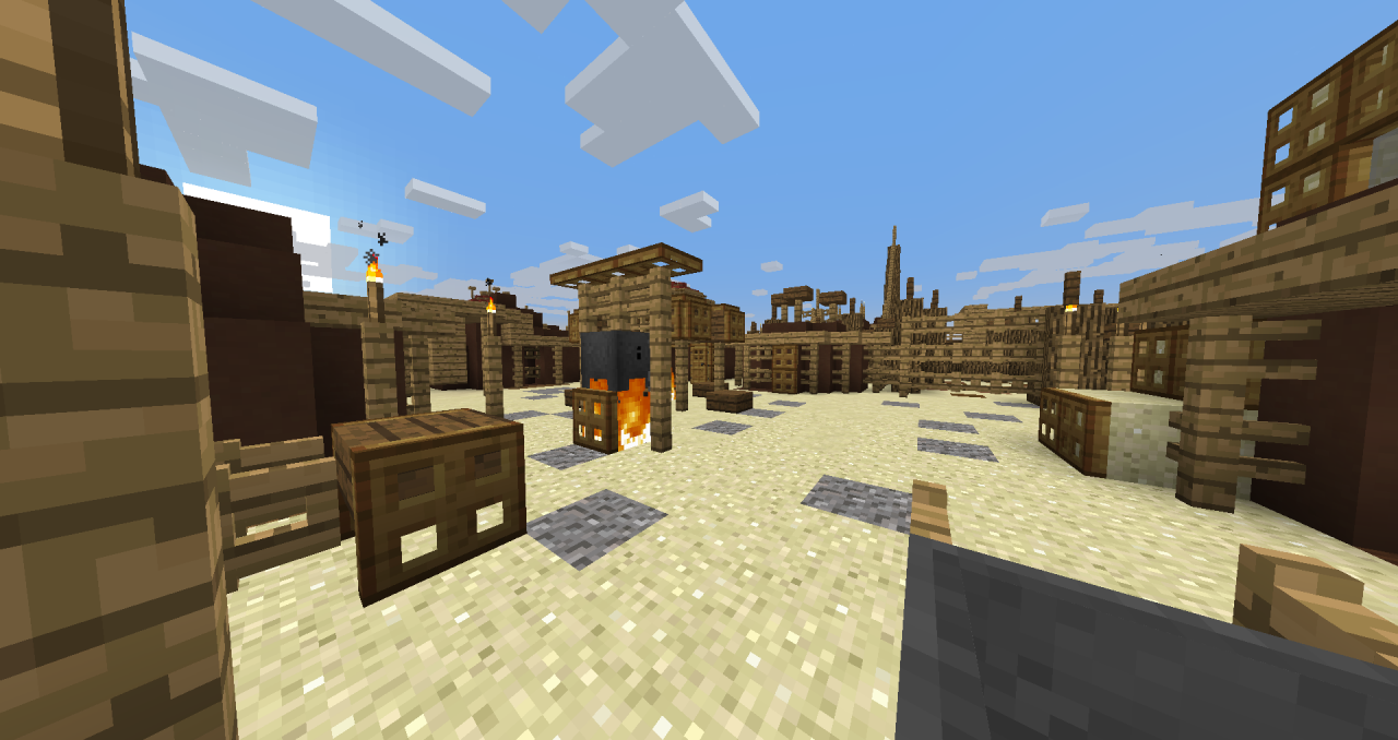 Minecraft Tusken Raider Camp Minecraft Map