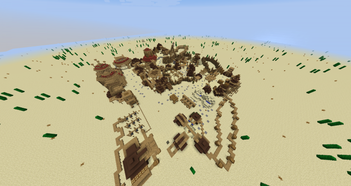 Minecraft Tusken Raider Camp Minecraft Map