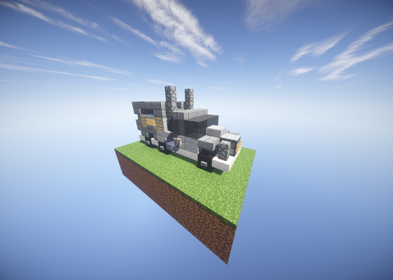 6-Wheeler Storage Moving-Truck Minecraft Map