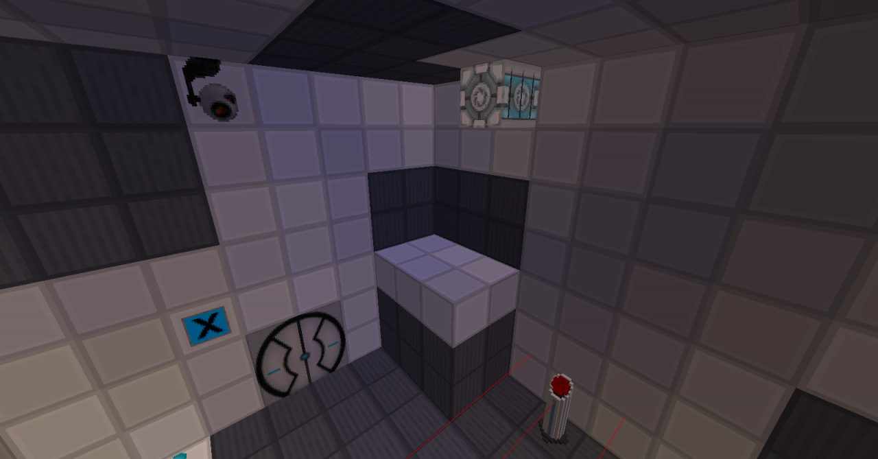 [1.7.10] Portal 2 Map Minecraft Map