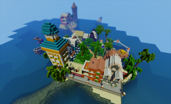 Factions Spawn Minecraft Map