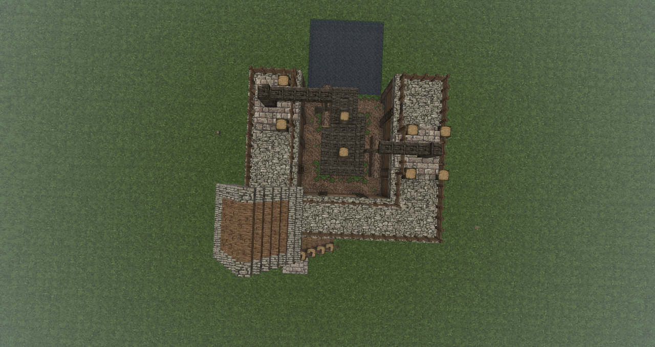 Small Medieval Shipyard Minecraft Map