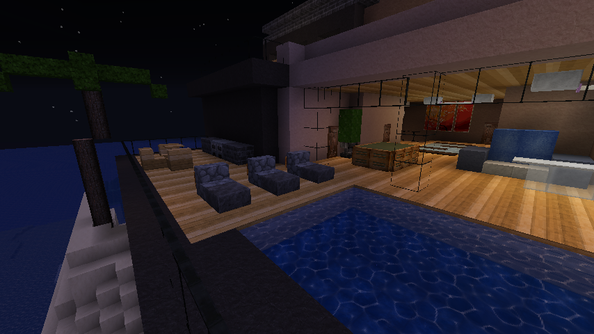 Minecraft Modern Island House Minecraft Map