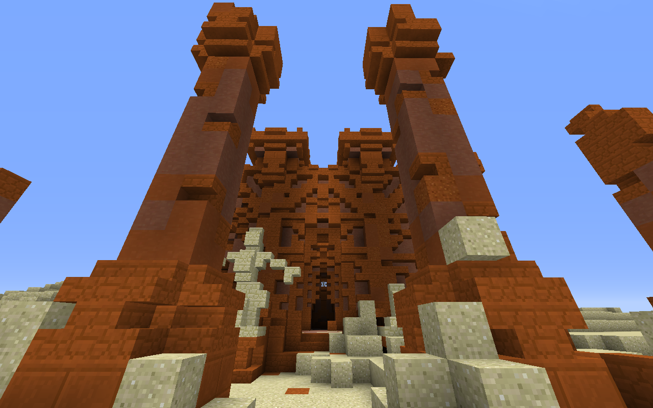 The Tomb (Desert Detour Solo Build Contest Entry) Minecraft Map