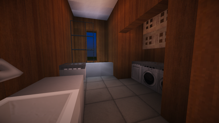 25x25 Modern House Minecraft Map