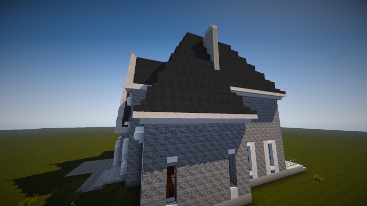 Small Gothic Style House Minecraft Map