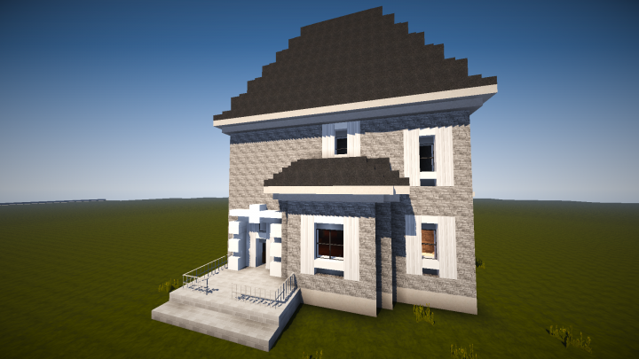 Small Gothic Style House Minecraft Map
