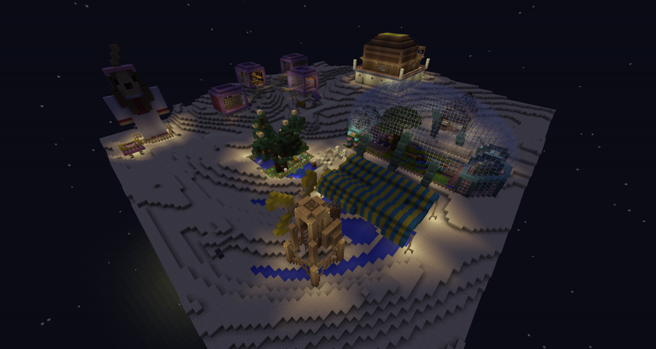 Desert DEPO desert shoping and survival. Minecraft Map