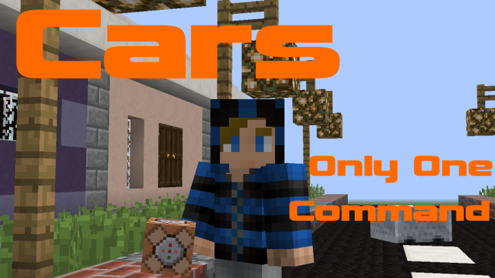 Cars - Only One Command Minecraft Map
