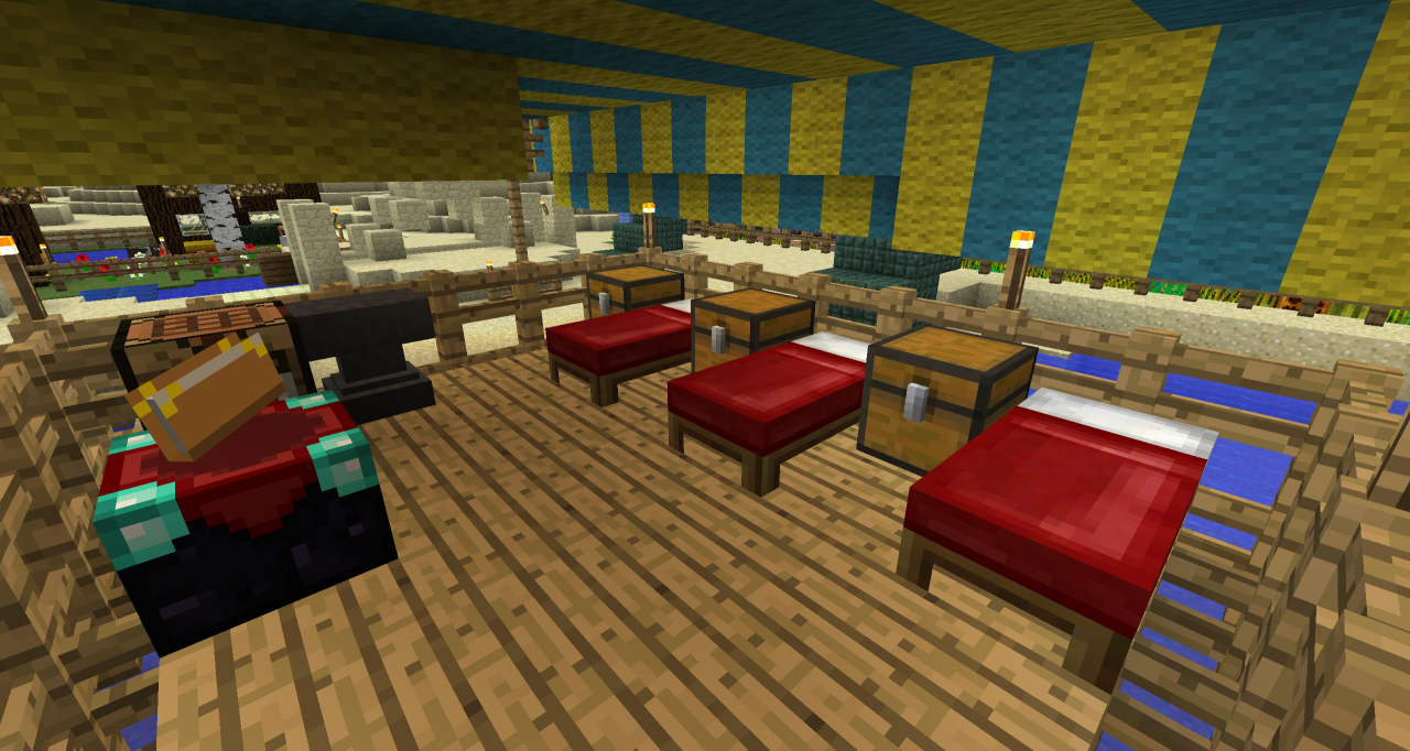 Desert DEPO desert shoping and survival. Minecraft Map