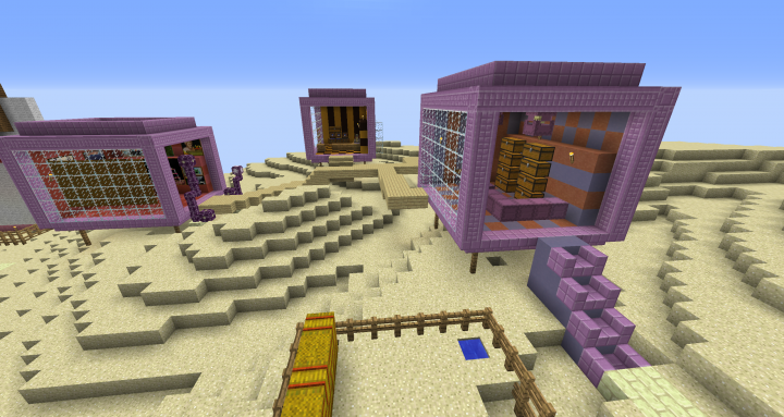 Desert DEPO desert shoping and survival. Minecraft Map
