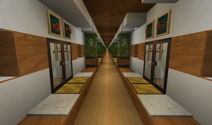 Giant Square House Minecraft Map