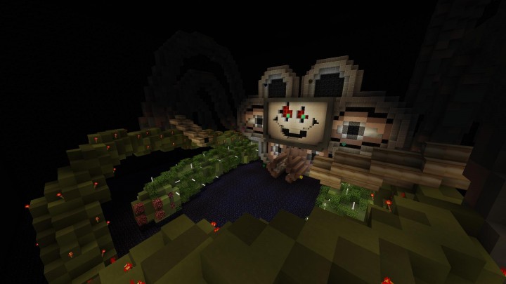 Undertale [Spoilers] Flowey Boss Fight Minecraft Map