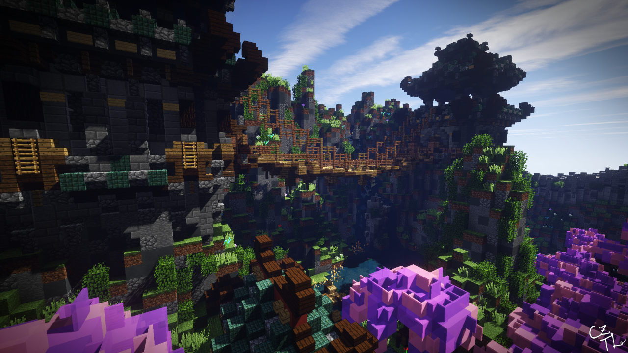 Chinese Temple Lobby Minecraft Map