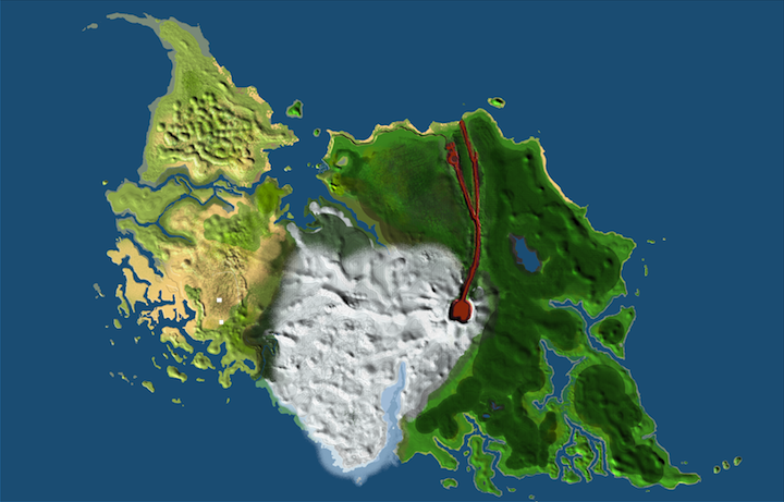 GIGANTIC! Mata-Nui Adventure Map: BIONICLE HD: LEGEND of the TOA ...