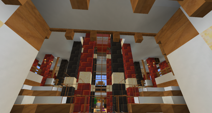 Giant Square House Minecraft Map