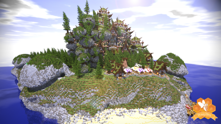 Aquilium 2k x 2k Minecraft Map