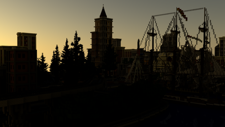 Baltimore Harbor - Galaxius Network Survival Games Map Minecraft Map