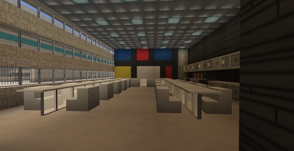 futuristic castle Minecraft Map