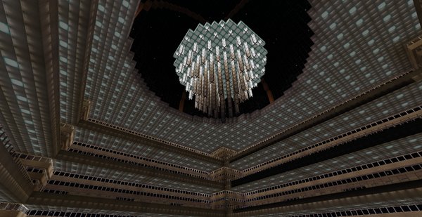 futuristic castle Minecraft Map