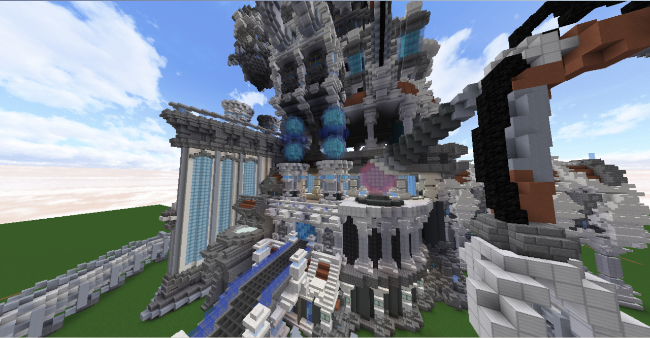 CyberFactory - secret lab Minecraft Map