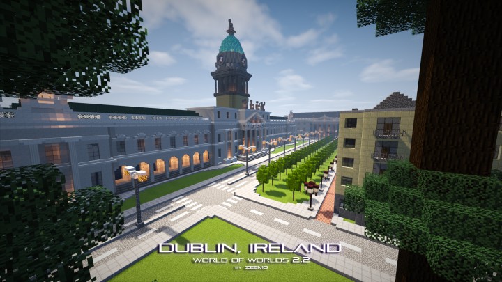Dublin, Ireland Minecraft Map