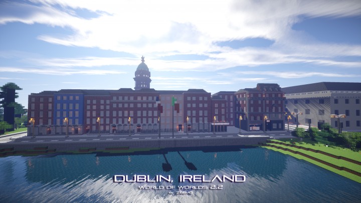 Dublin, Ireland Minecraft Map