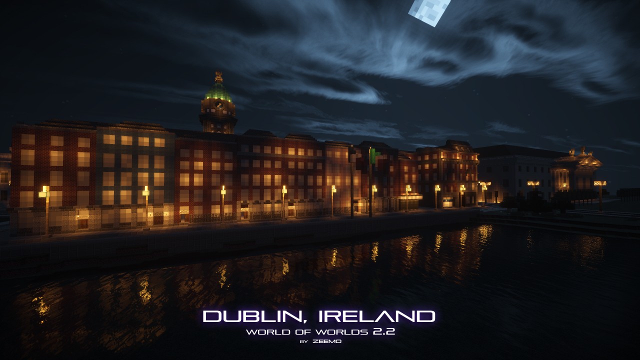 Dublin, Ireland Minecraft Map
