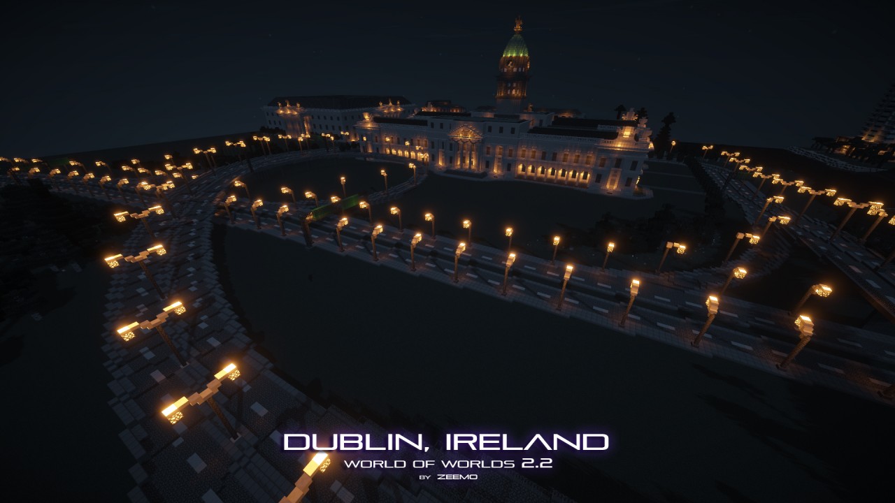 Dublin, Ireland Minecraft Map